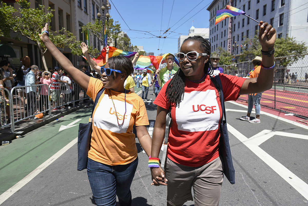 ‘UCSF United with Love’: Hundreds March in the 2016 San Francisco Pride ...