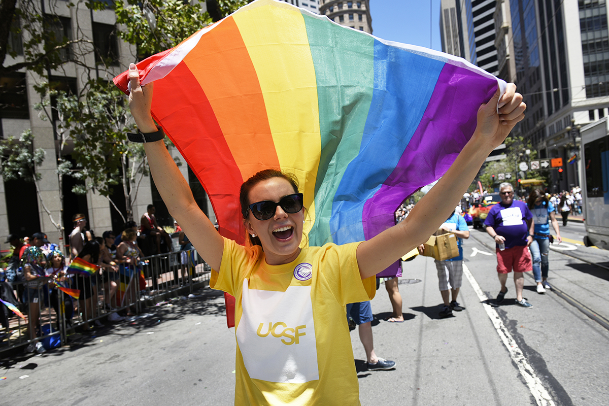 ‘UCSF United with Love’: Hundreds March in the 2016 San Francisco Pride ...