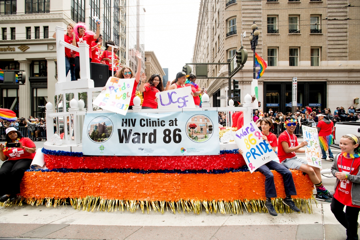 Hundreds March with UCSF in 2017 San Francisco Pride Parade | UC San ...