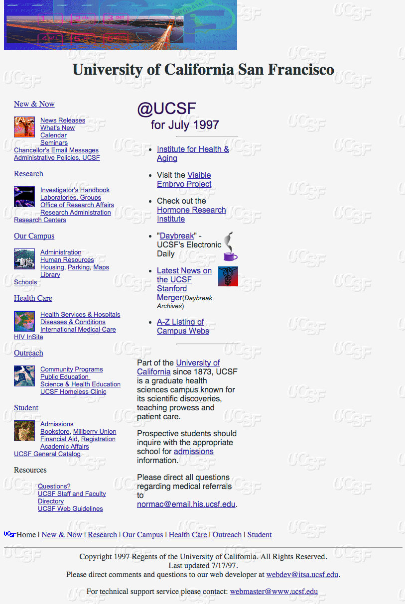 UCSF to Launch Redesign of Flagship Website | UC San Francisco