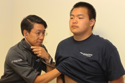 Free Health Screening Gives High School Athletes Peace of Mind | UC San ...