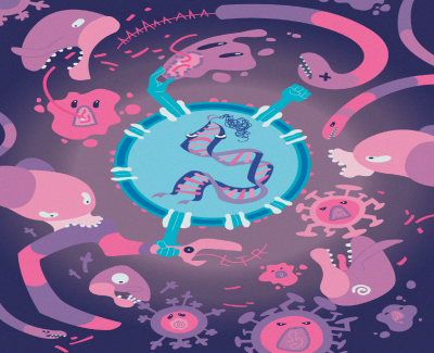 Did Inefficient Cellular Machinery Evolve to Fight Viruses and Jumping ...