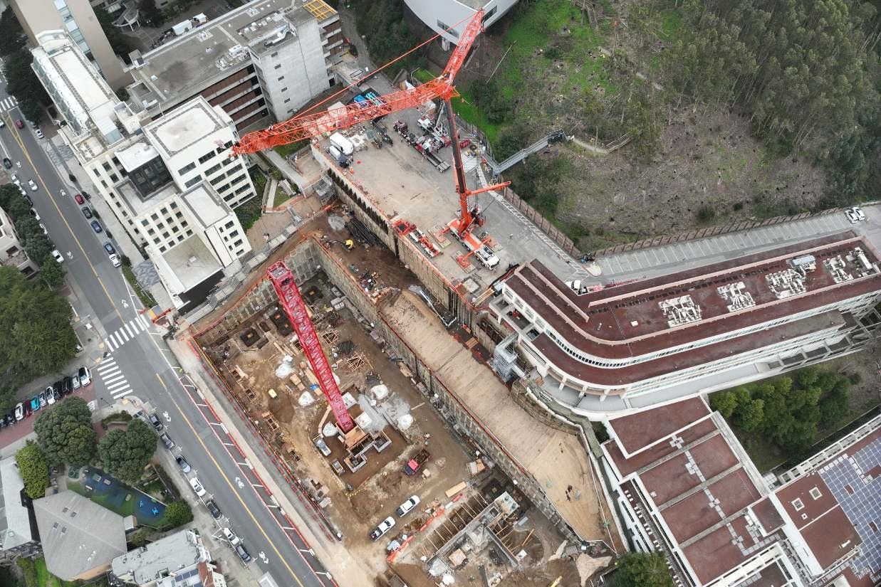 See the ‘Exciting’ New Tower Cranes Building the Future at UCSF ...
